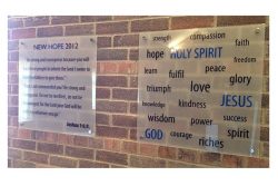 Engraved Commemorative Wall Plaques | Company or Memorial Plaques